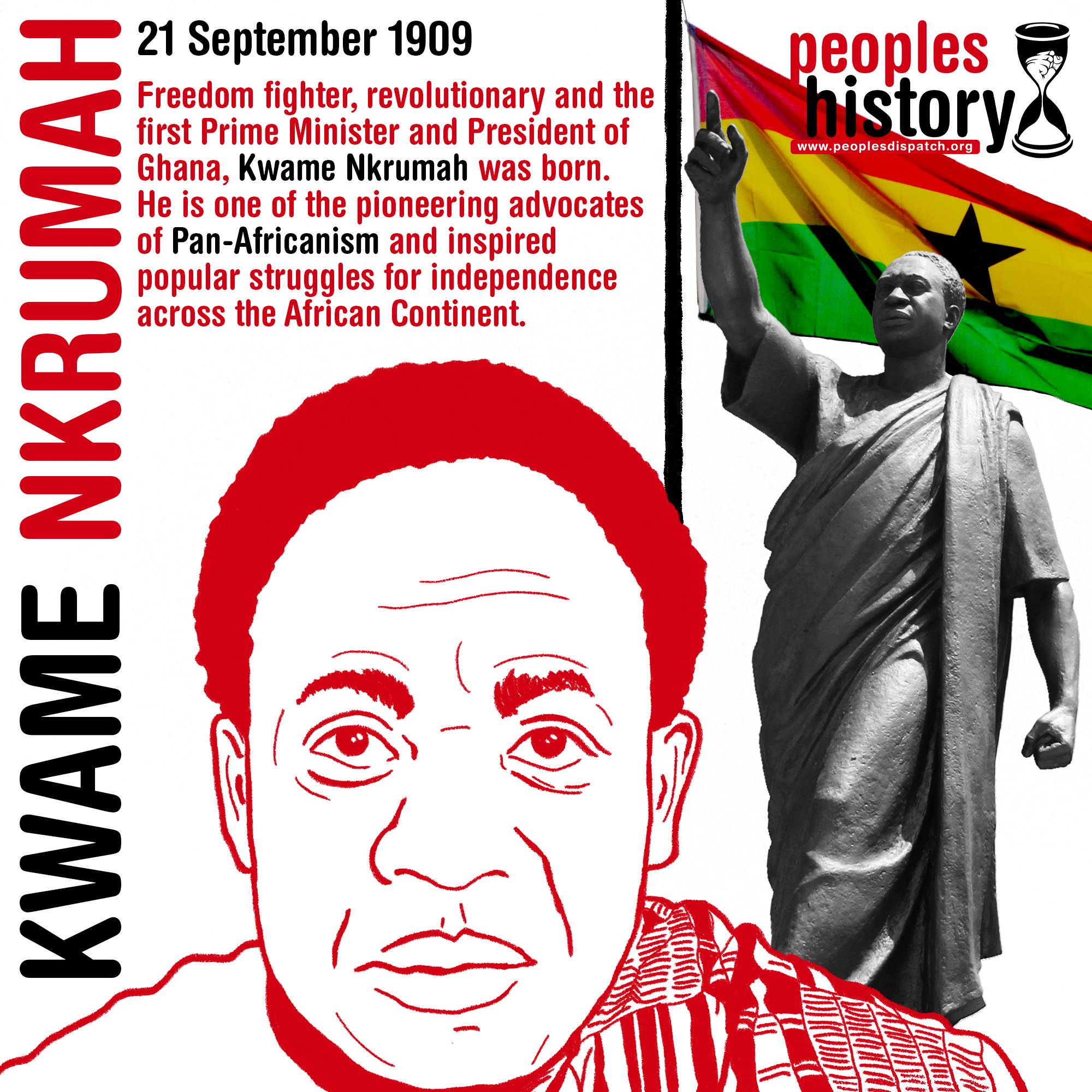 Peoples Dispatch on Twitter: "On Sep 21, 1909, the liberator, first PM ...