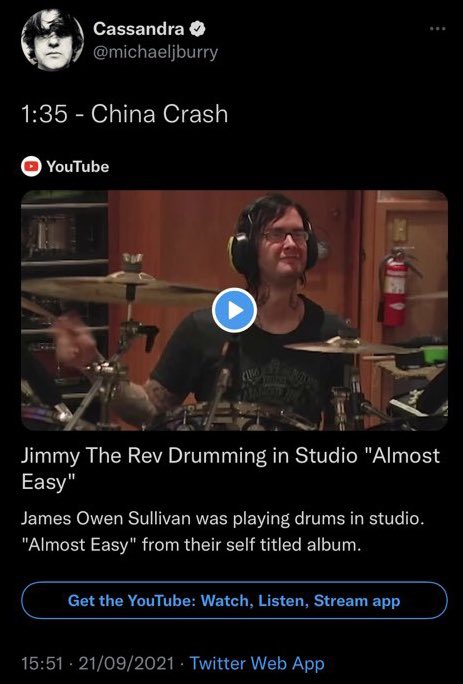 Michael Burry Archive on Twitter: