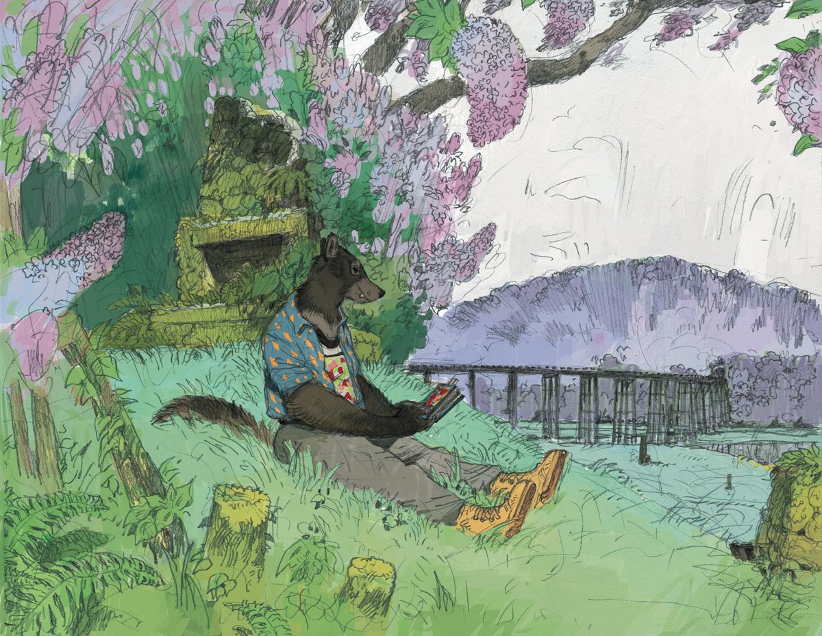 Jack T. Cole on Twitter: "Illustrations commissioned by @/DeoTasDevil…