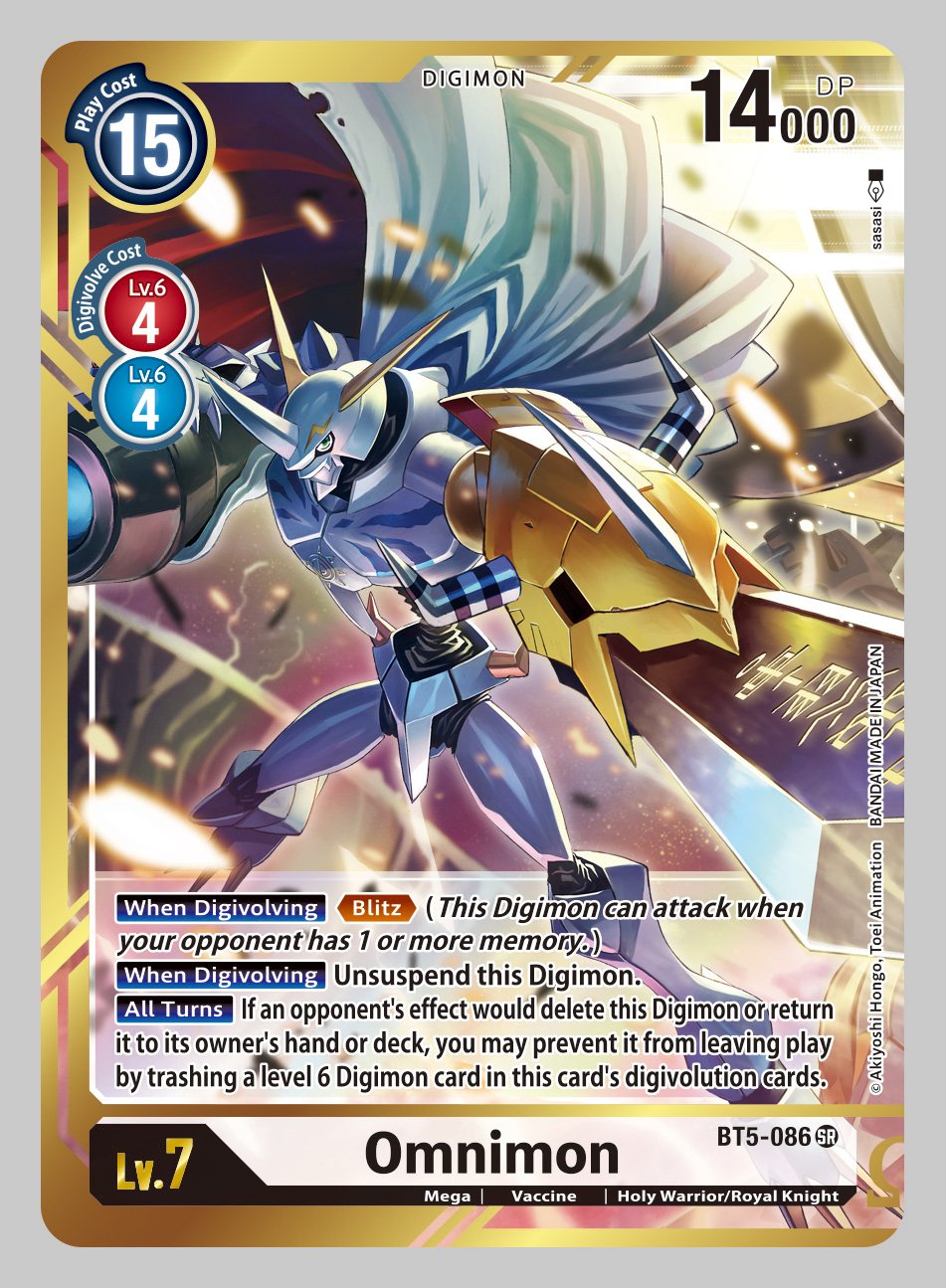 Omnimon Card