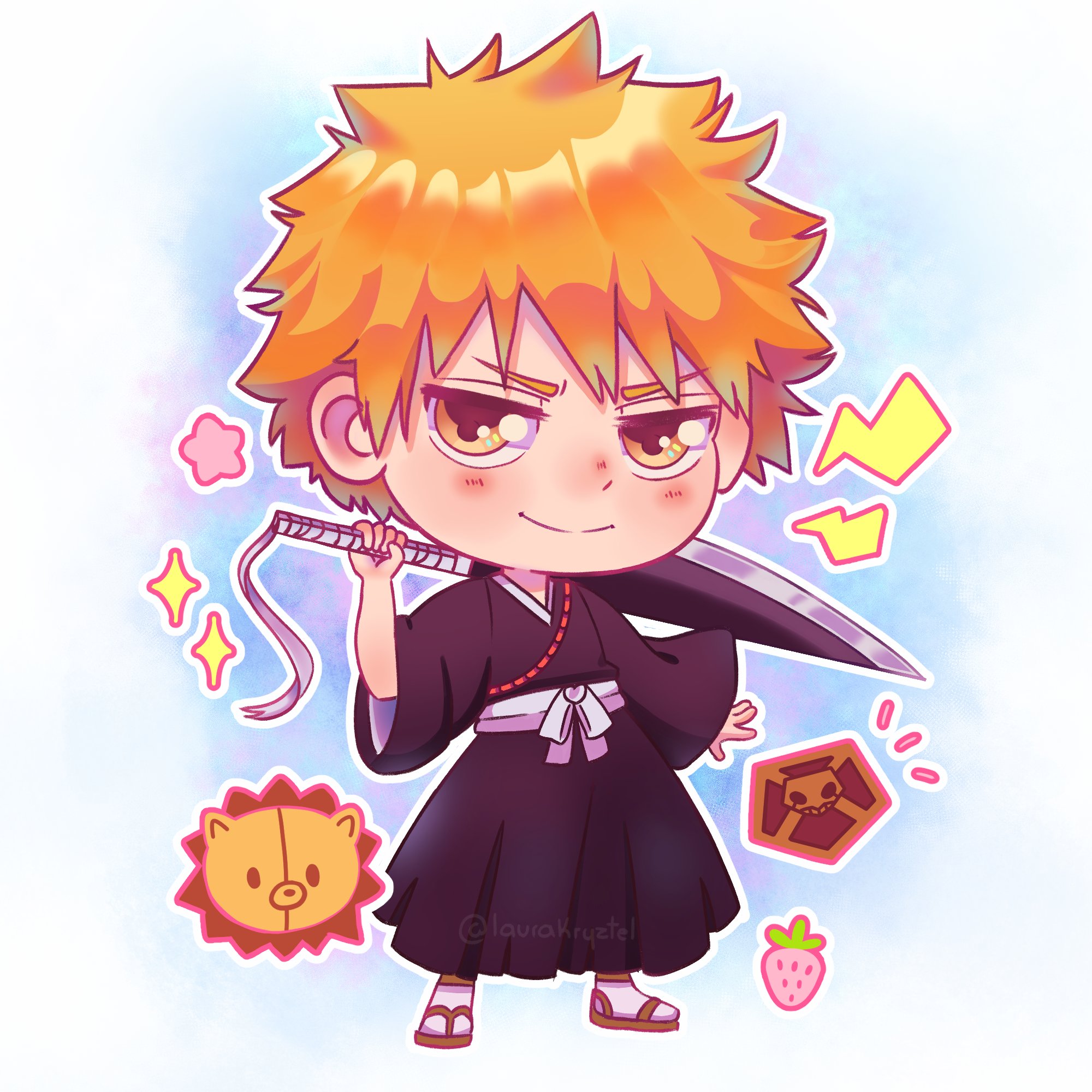 Bleach Chibi Ichigo And Hichigo