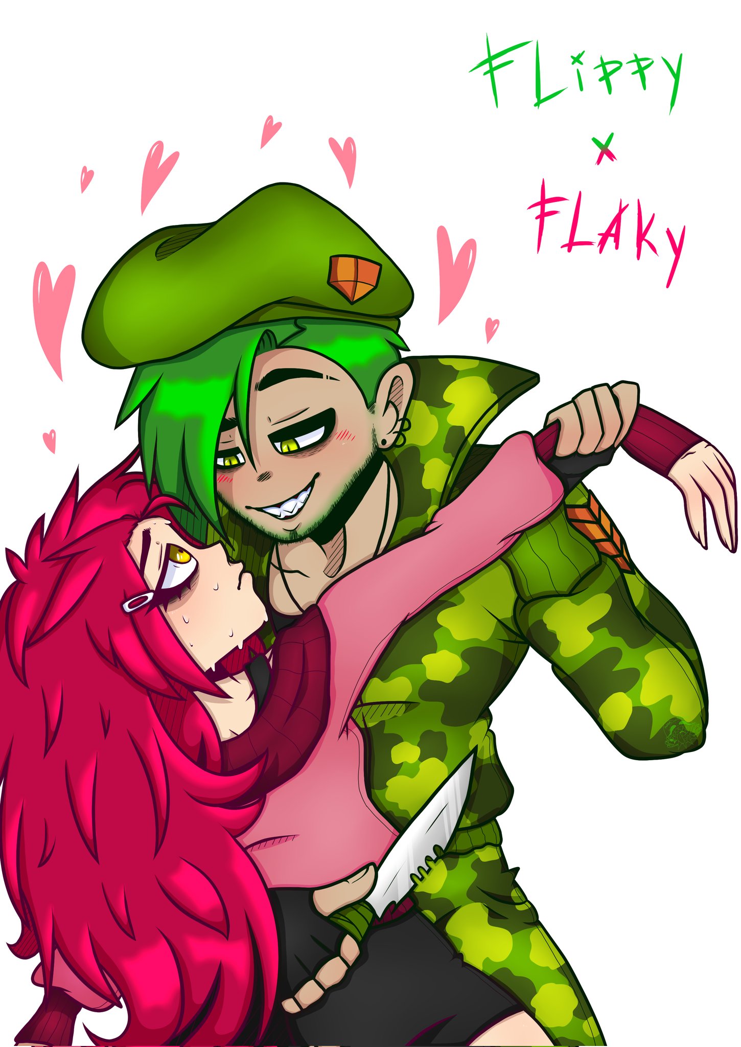 Happy Tree Friends Flippy X Fliqpy
