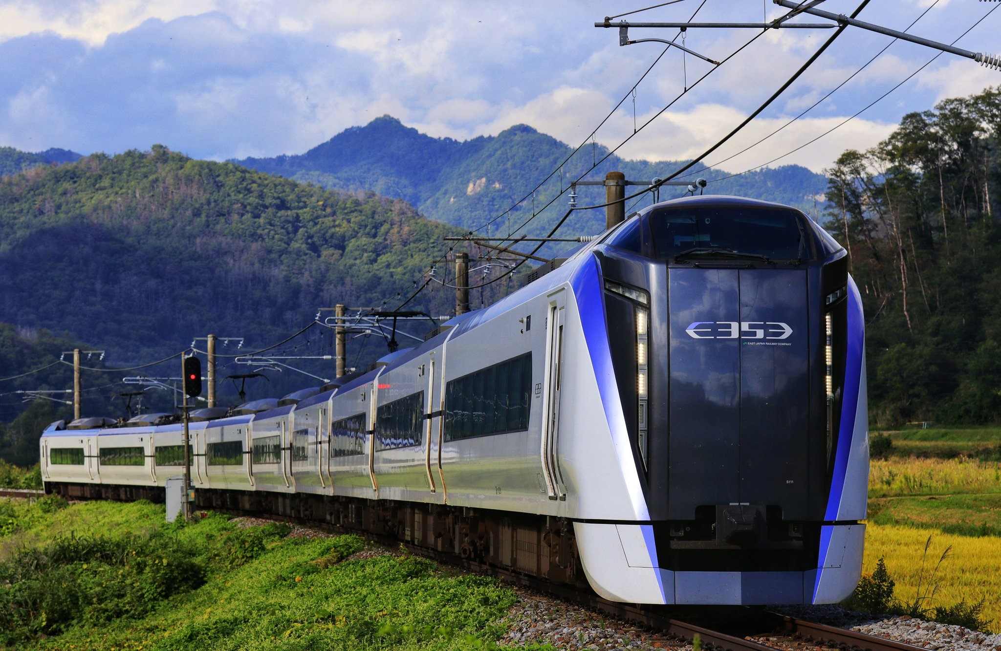 かぜさん on Twitter: "E353系 S111編成 NN入場をサクサクっと撮影。 トコトコゆっくりと通り過ぎて行きました。 曇るね( ･ั﹏･ั)…