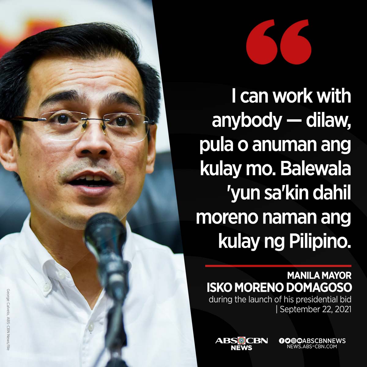 Isko Moreno Quotes Philippine Elections May 2022: Candidates To