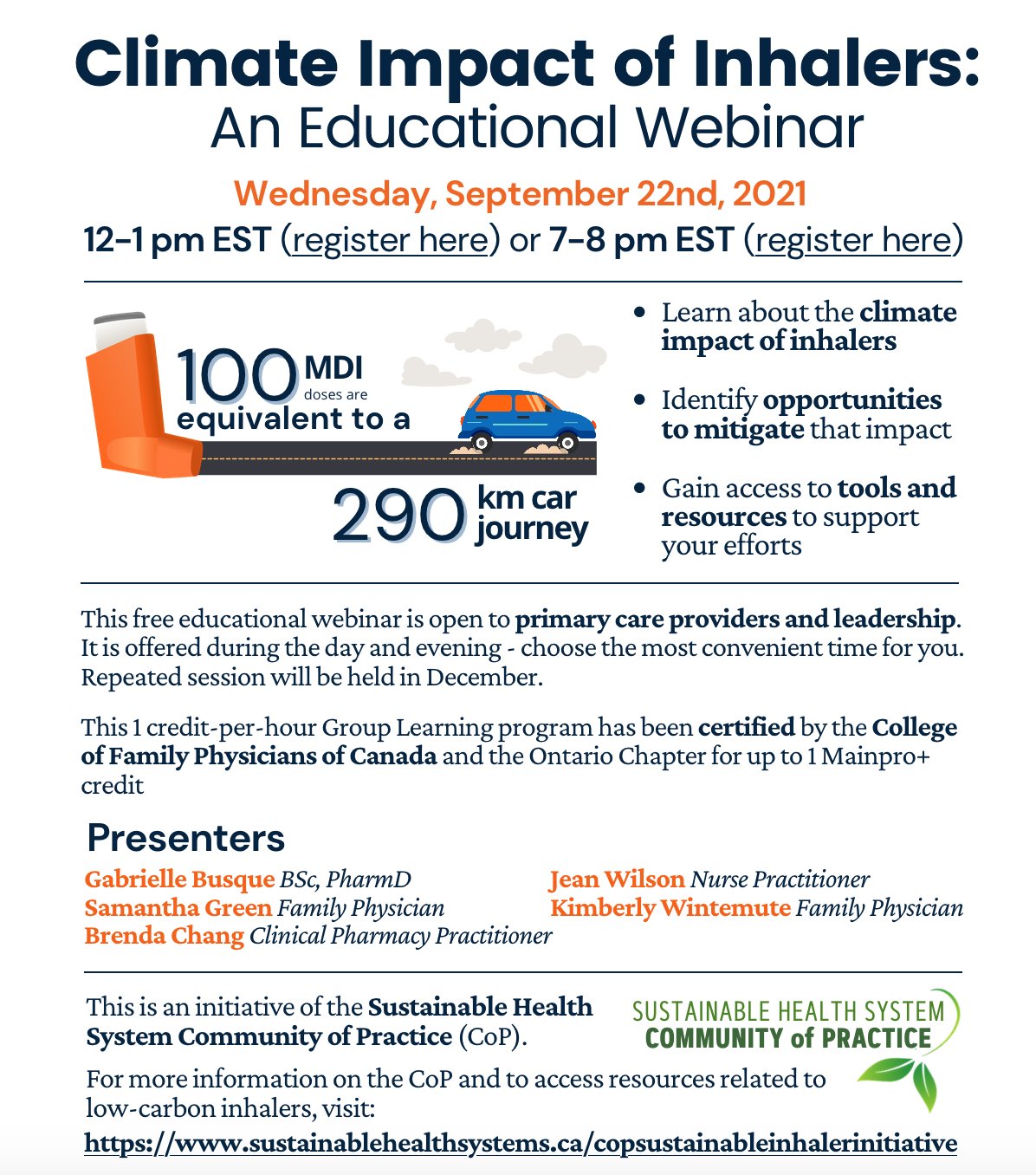 Educational Poster Of Inhalers