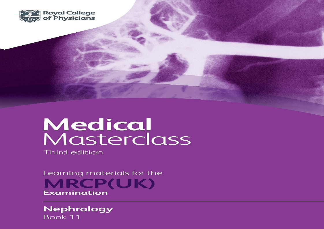 retikarmasutera on Twitter: "Medical Masterclass 3rd edition book 11 Nephrology: Fro DOWNLOAD ...