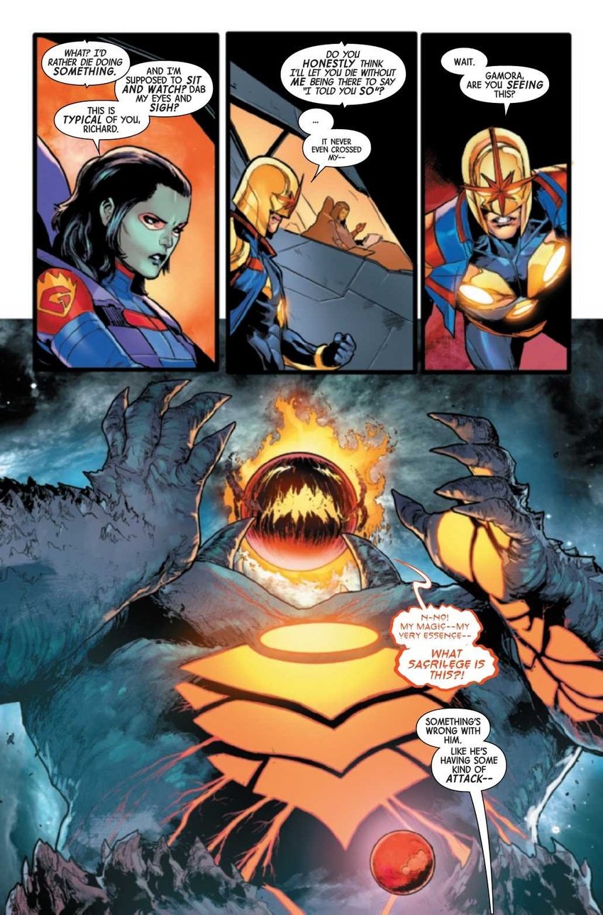 Marvel Gamora And Nova