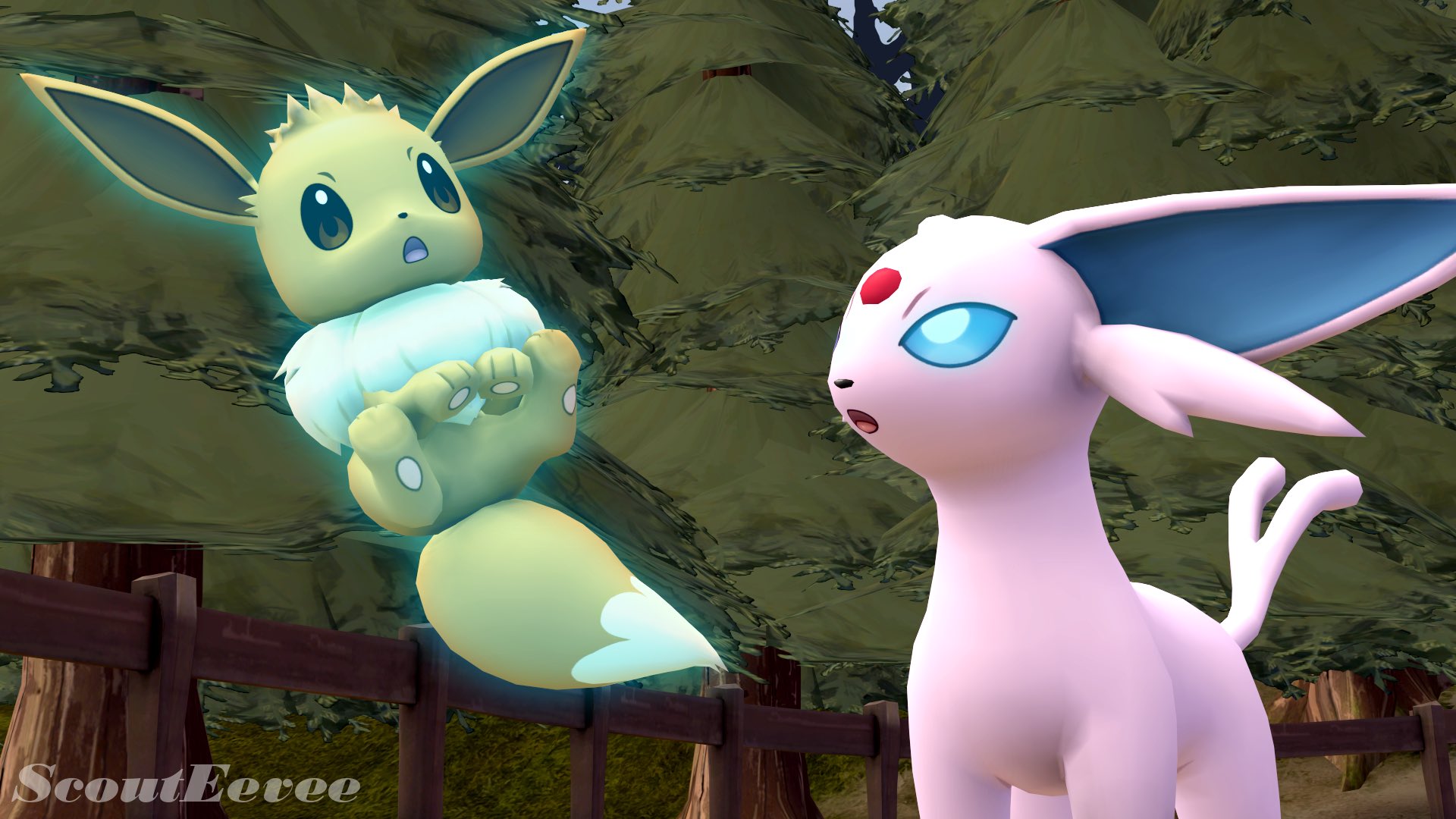 Eevee And Espeon 2023 NEW Pokémon Espeon (Flocked) Funko Pop!