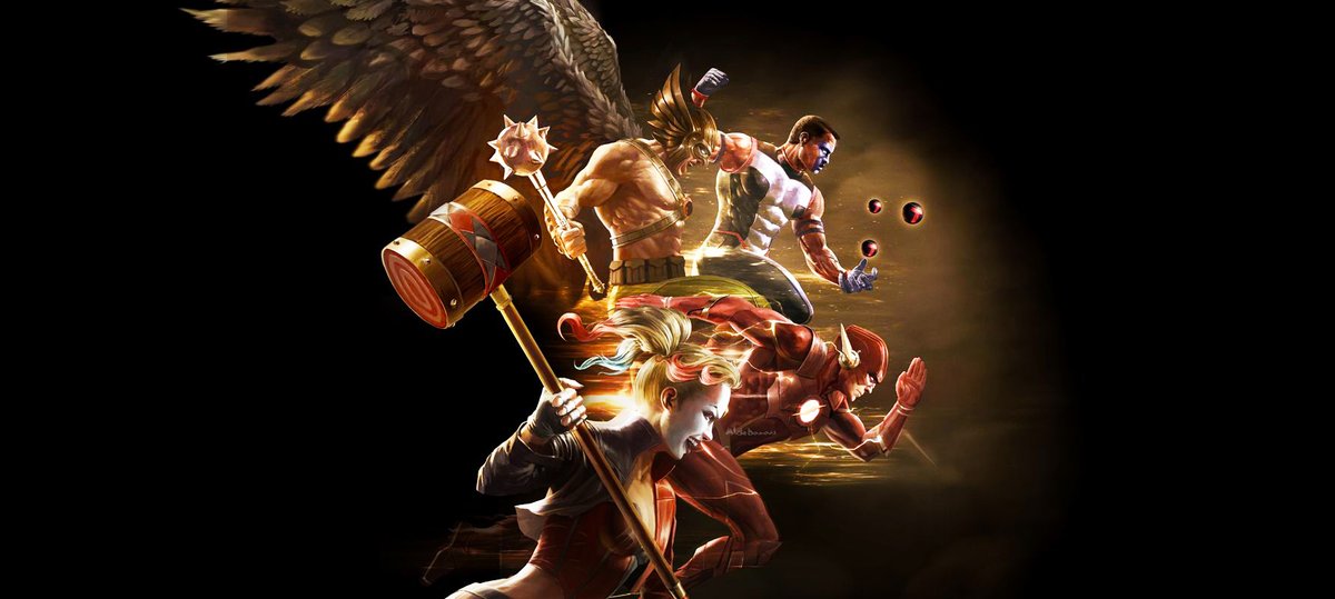 Promotional art and logo in HQ of Injustice Movie : r/DC_Cinematic