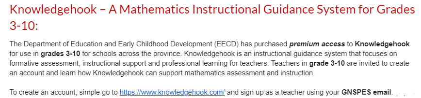 TILT HRCE on Twitter: "A great new and approved online math resource, Knowledgehook. @HRCE_Math…