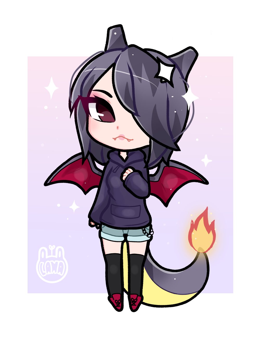 Chibi Shiny Charizard