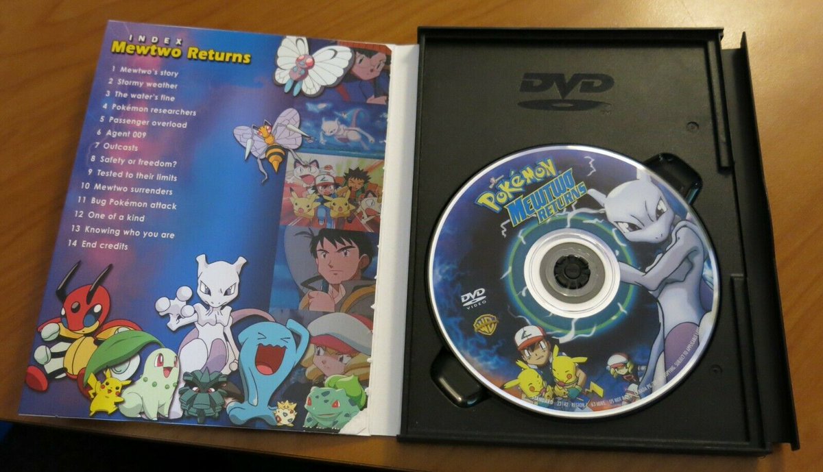Pokemon Mewtwo Returns Dvd