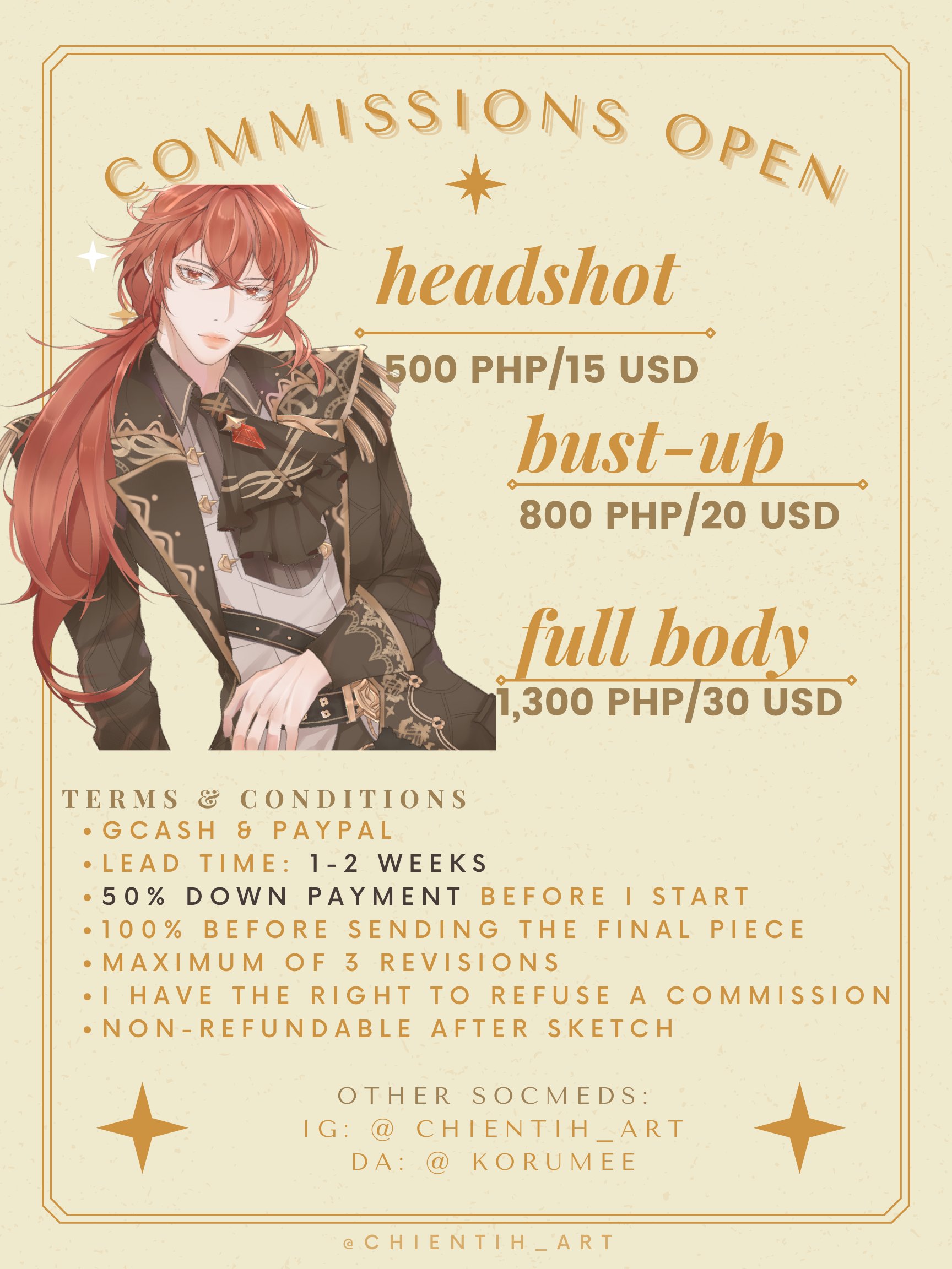 Sor @ DTIYS!! on Twitter: "RT @chientih_art: Updated prices! Opening 5 slots for commissions ...