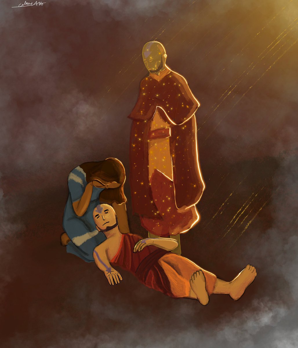 Avatar The Last Airbender Aang Dies