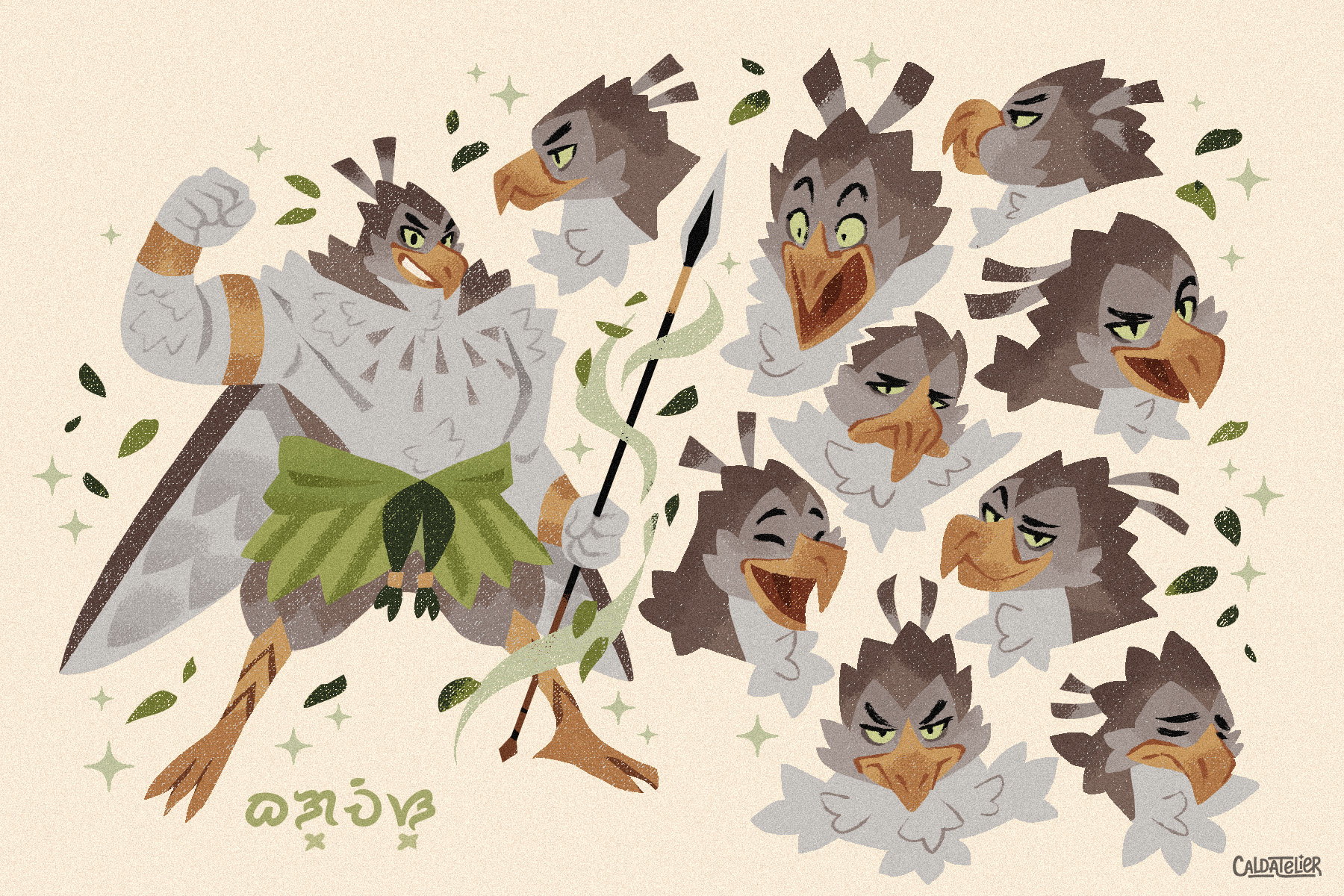 Caldatelier on Twitter: "Meet Bagwis the windy tito who is strong as gale but lively as a breeze ...