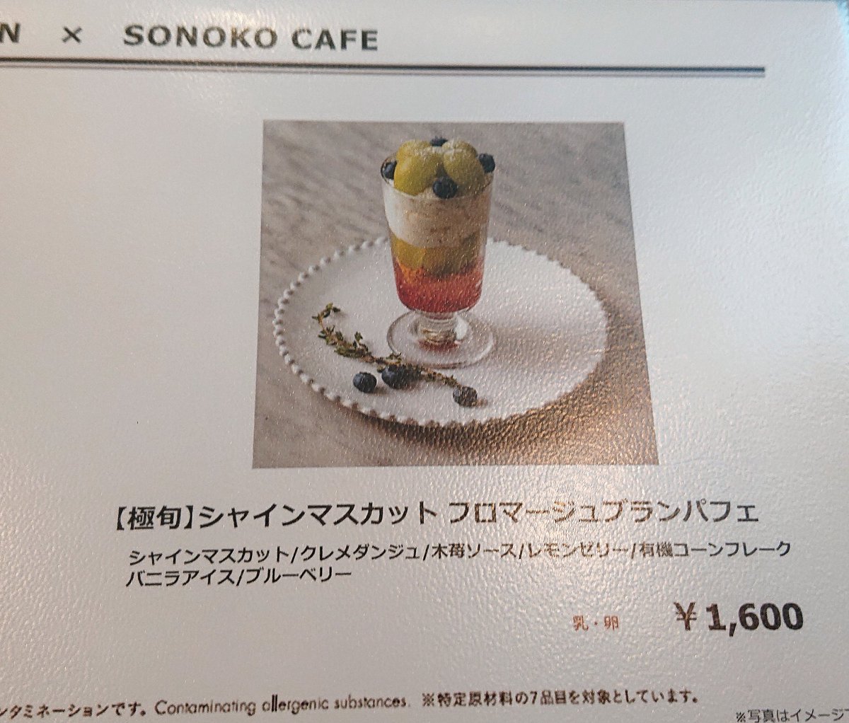 SONOKO CAFE 中央区銀座5-9-1 銀座幸ビル 1階 | 「カフェ(飲食店)」カテゴリー | 銀座スタイル