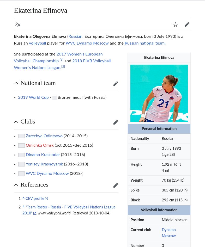 Fixme Bot on Twitter: ""Ekaterina Efimova": 107 views/day Please help improve it! https://t.co ...