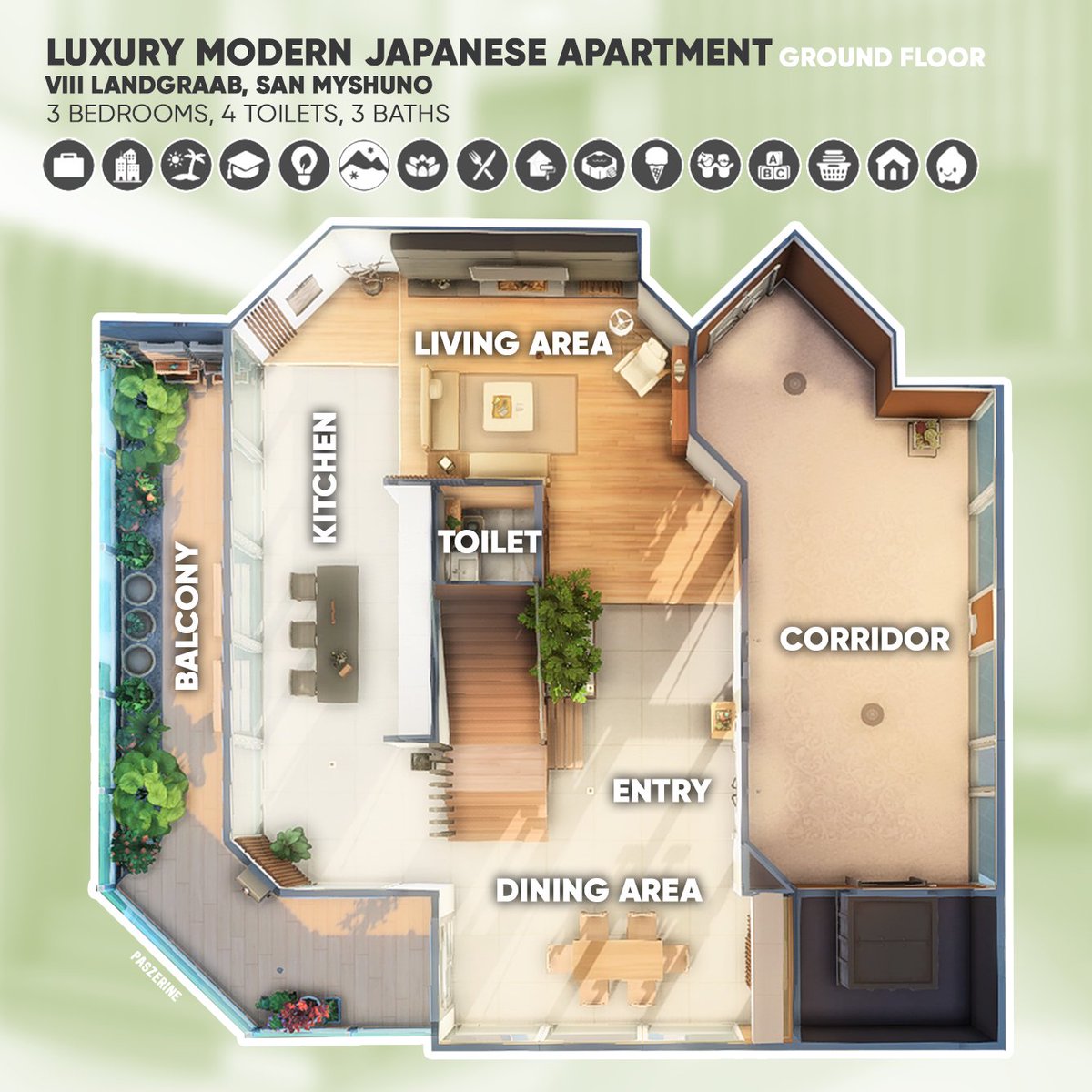 Japanese Modern Floor Plans 20 Beautiful Architectural Examples Of