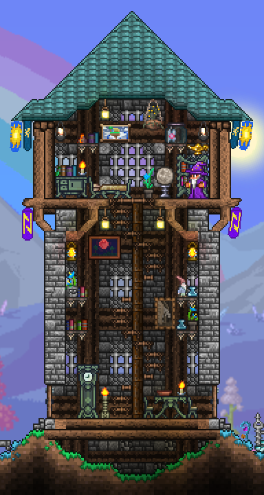 Terraria Tower House