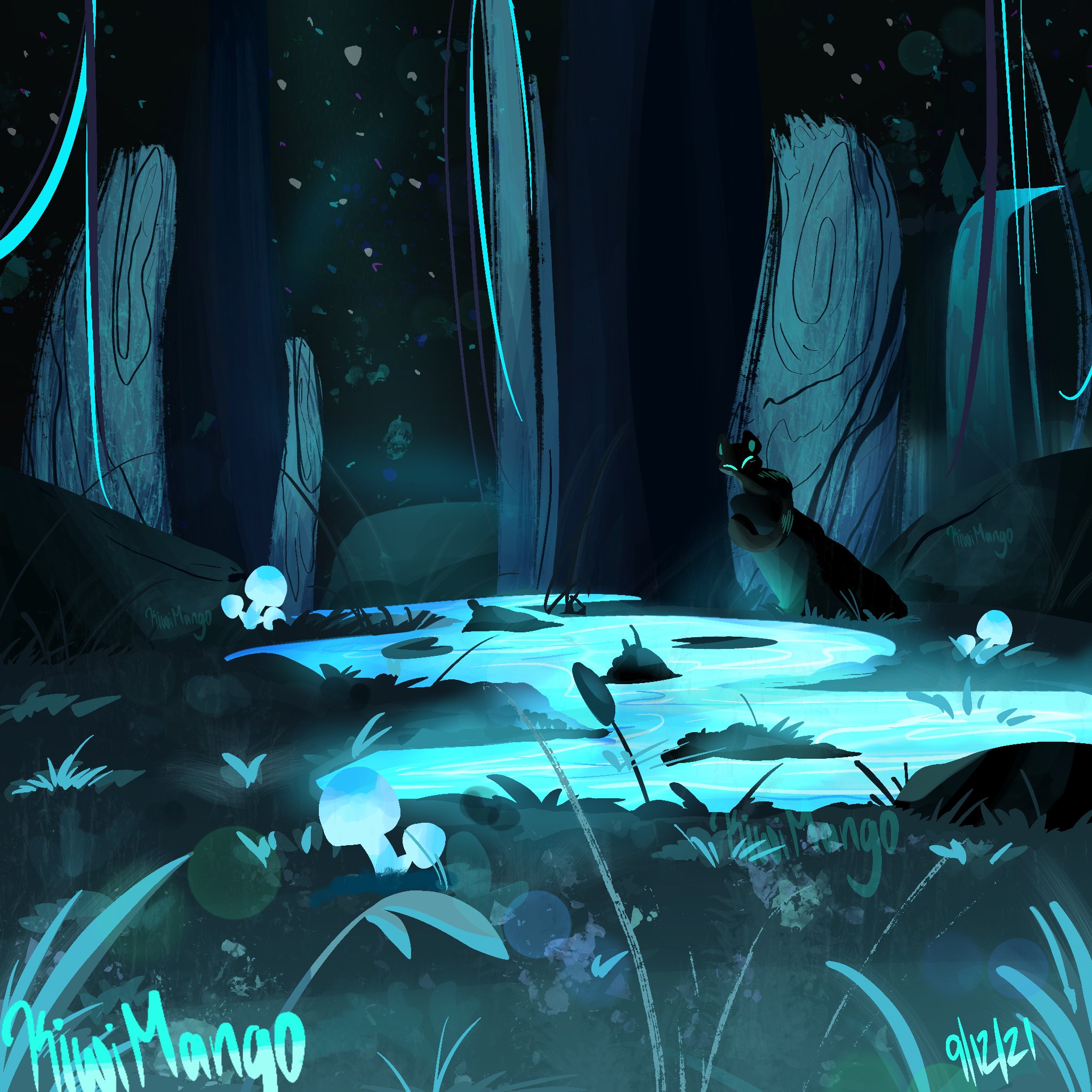 Undertale Waterfall By