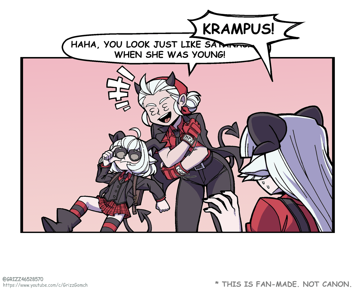 #Helltaker ] THE LITTLE DEMON, KRAMPUS MEMBERSHIP FANBOX:」Grizzの漫画