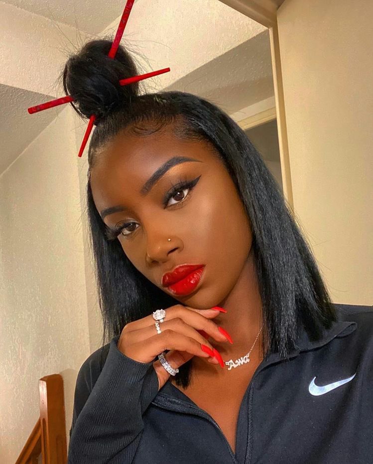 Red Lipstick For Dark Skin Black Women