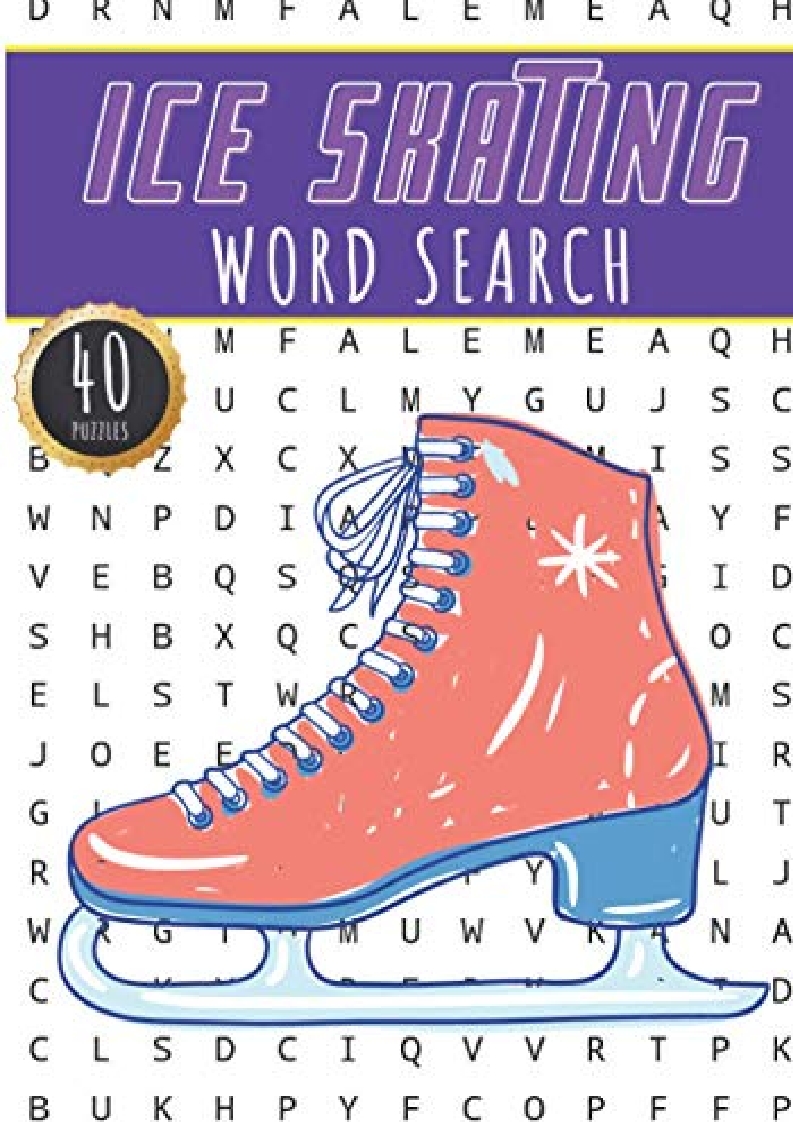 Figure Skating Words Figure Skating Text On Notepad, Sport Concept