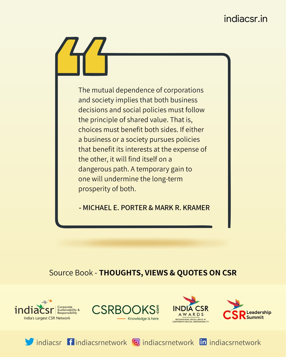 Business Csr Quotes Quote: Donald Johanson Global Advisors