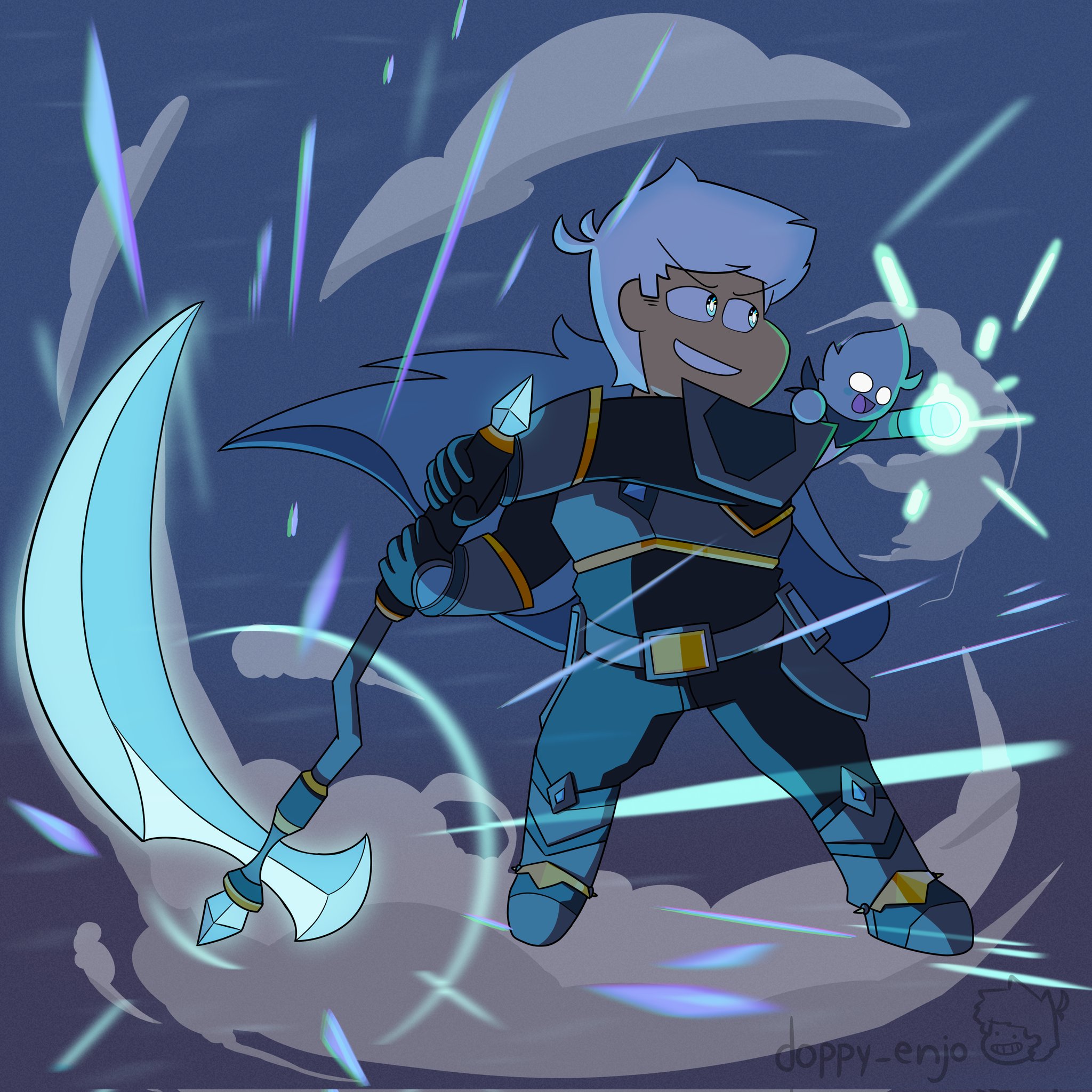 Doppy's comms are OPEN (0/3) on Twitter: "A commission for @TJHeyItsMe! A couple of icey bois ...