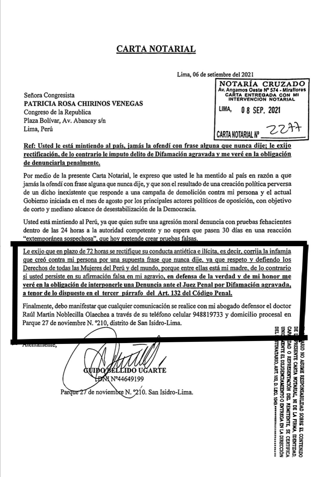 Formato De Carta Notariada Cómo Hacer Una Carta Poder Desde EE.UU A