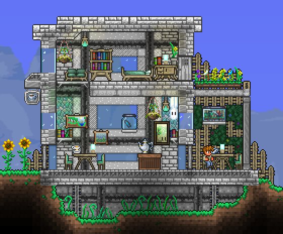Terraria Modern House Designs