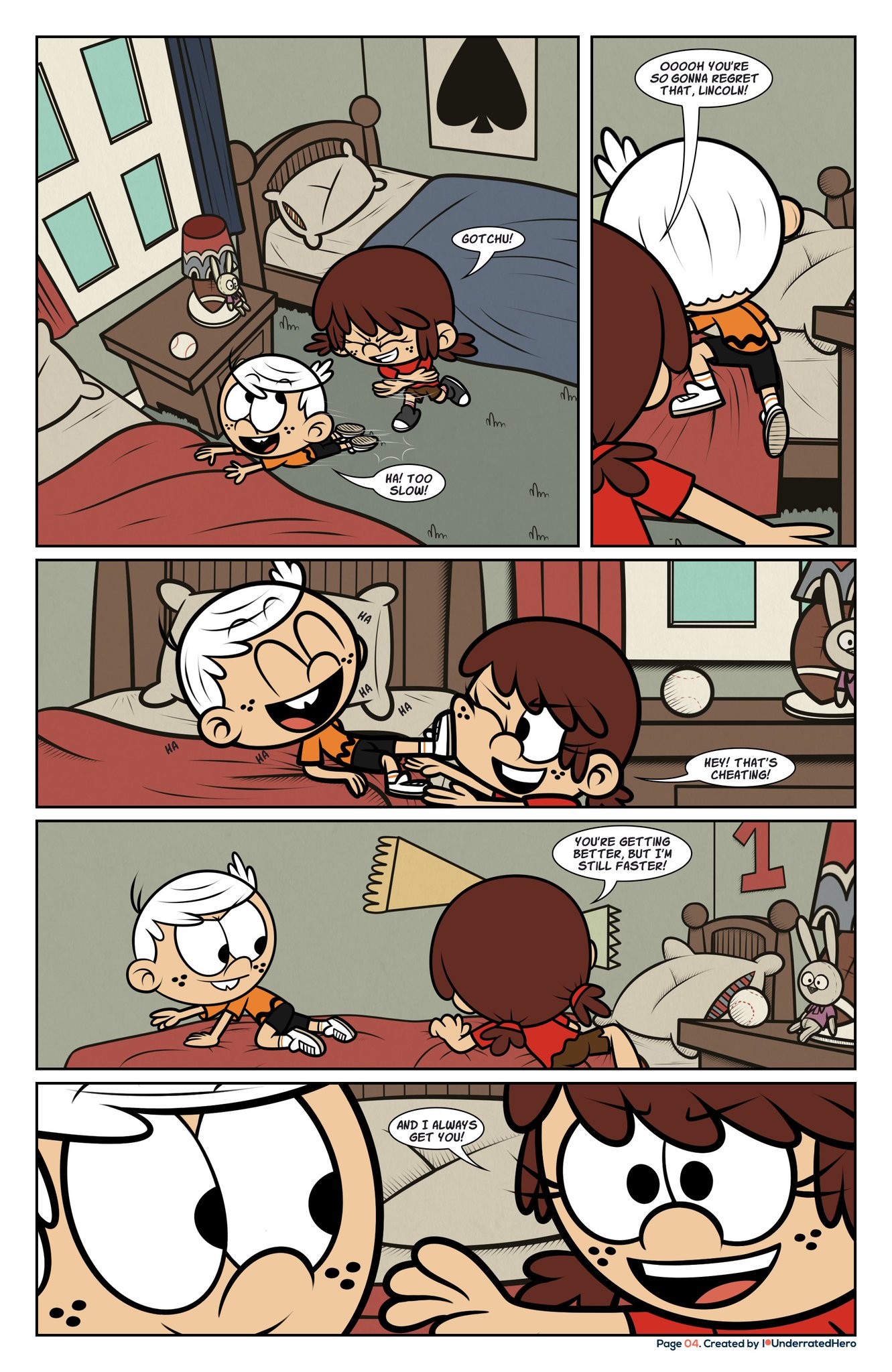UnderratedHero on Twitter: " Rewrite the Stars || Page 04 5/21 #theloudhouse #fancomic # ...