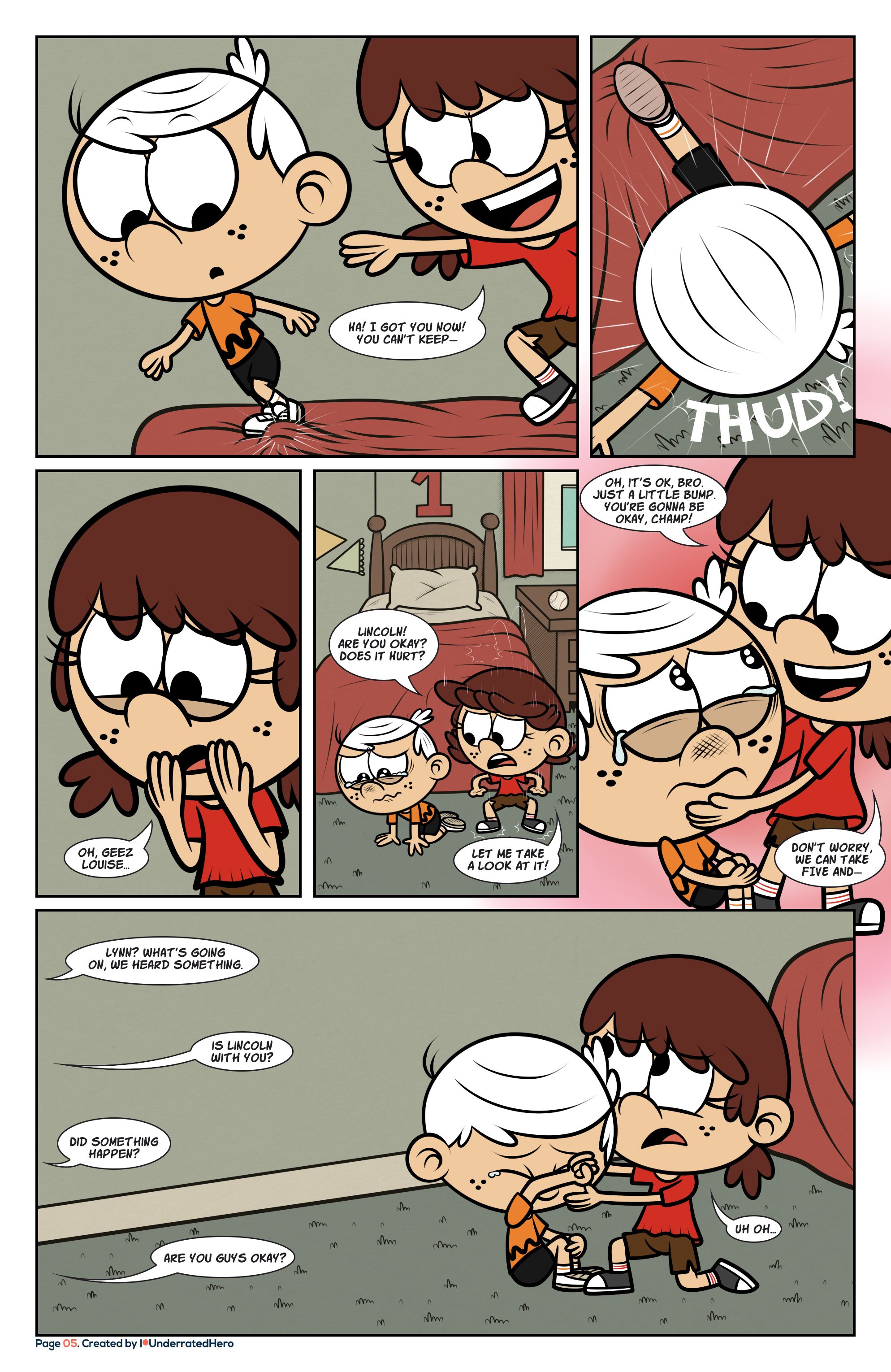 UnderratedHero on Twitter: " Rewrite the Stars || Page 13 14/21 #theloudhouse #fancomic # ...