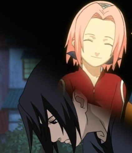 Sakura Crying Over Sasuke