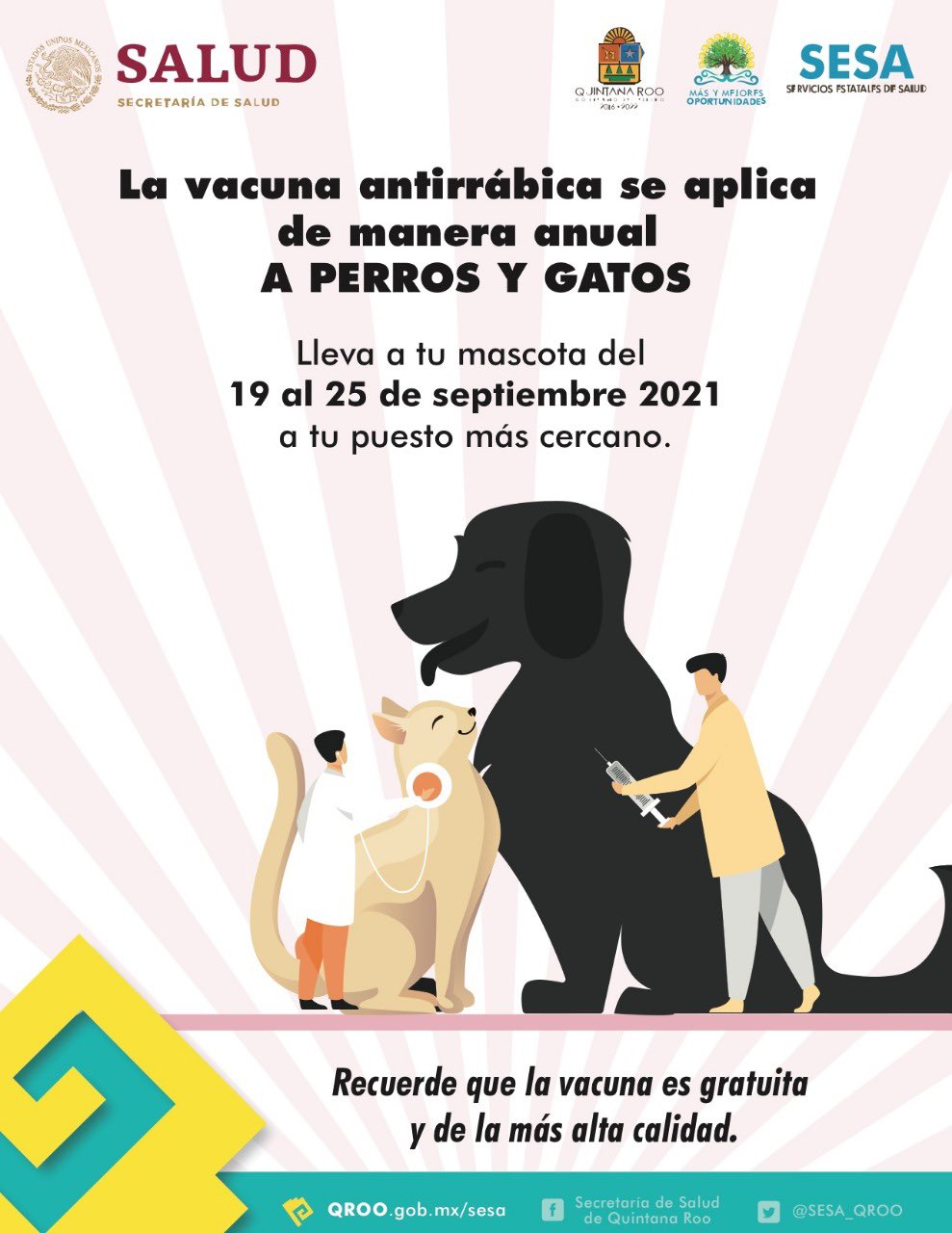 Sesa Quintana Roo On Twitter Del 19 Al 25 De Septiembre Jornada