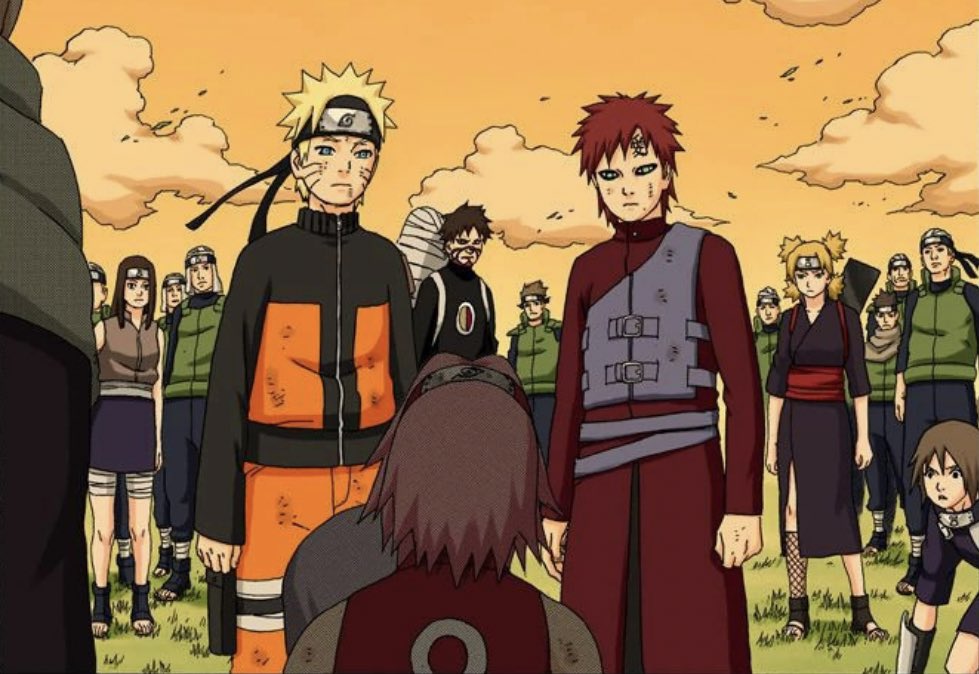 Naruto Team Gaara
