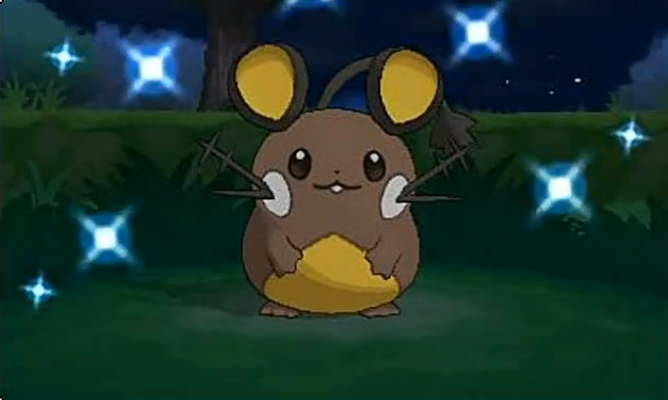 Dedenne Pokemon Shiny
