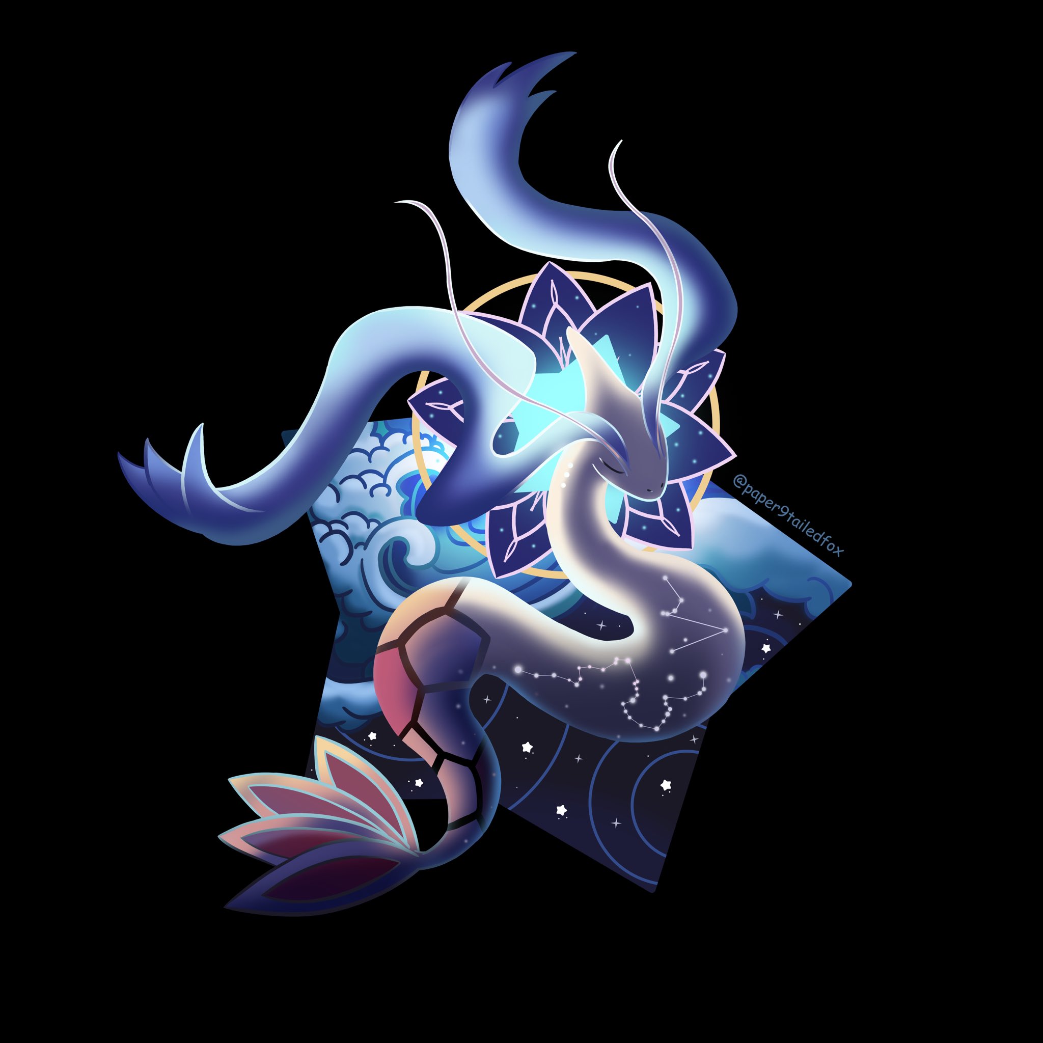 Milotic And Gyarados