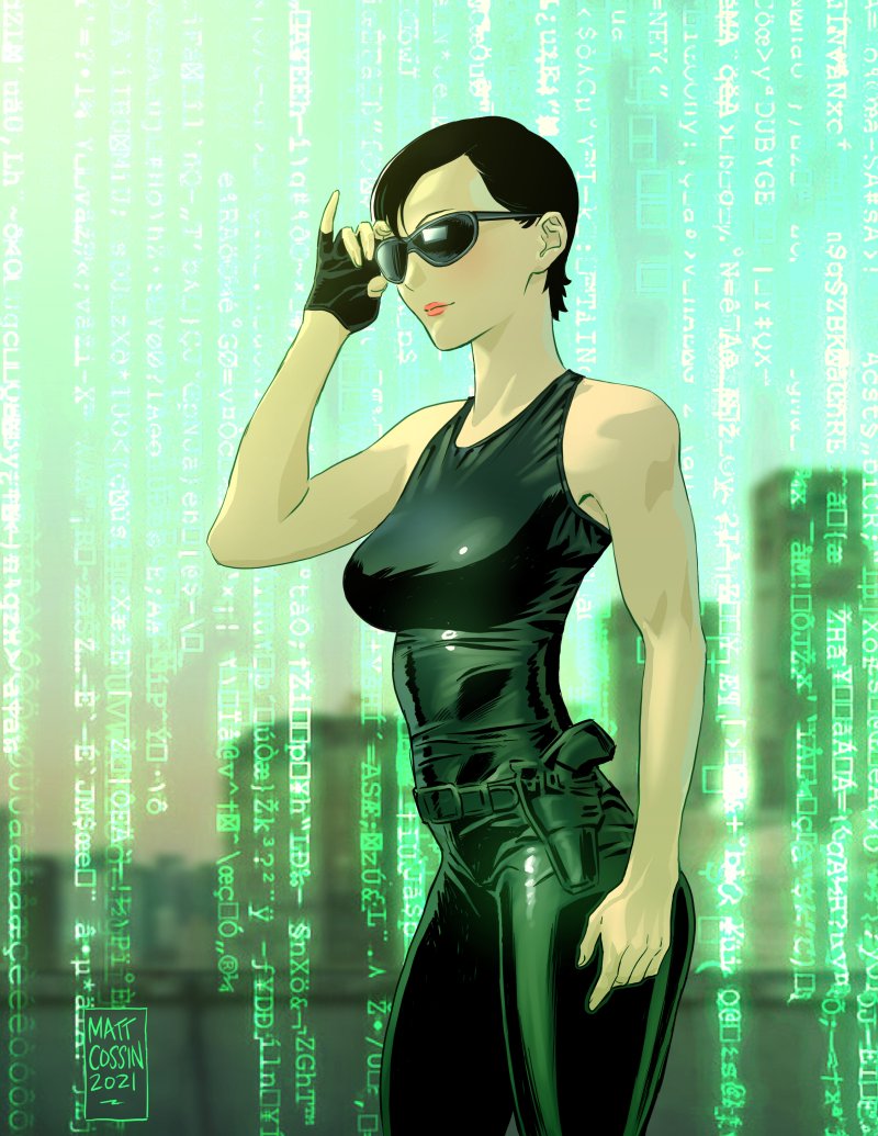 Trinity Matrix Fan Art