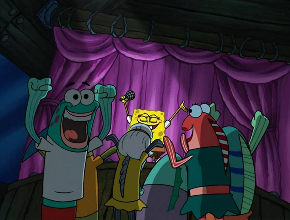 Spongebob Squirrel Jokes Water