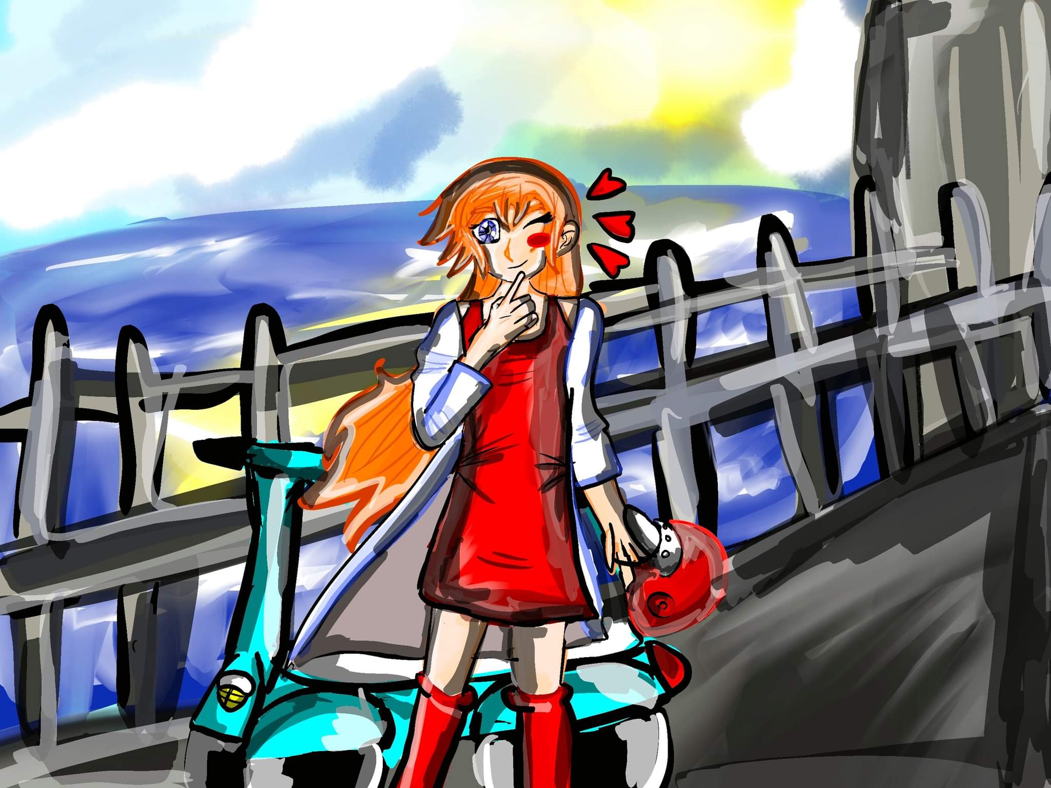 Warioware Mona Cosplay