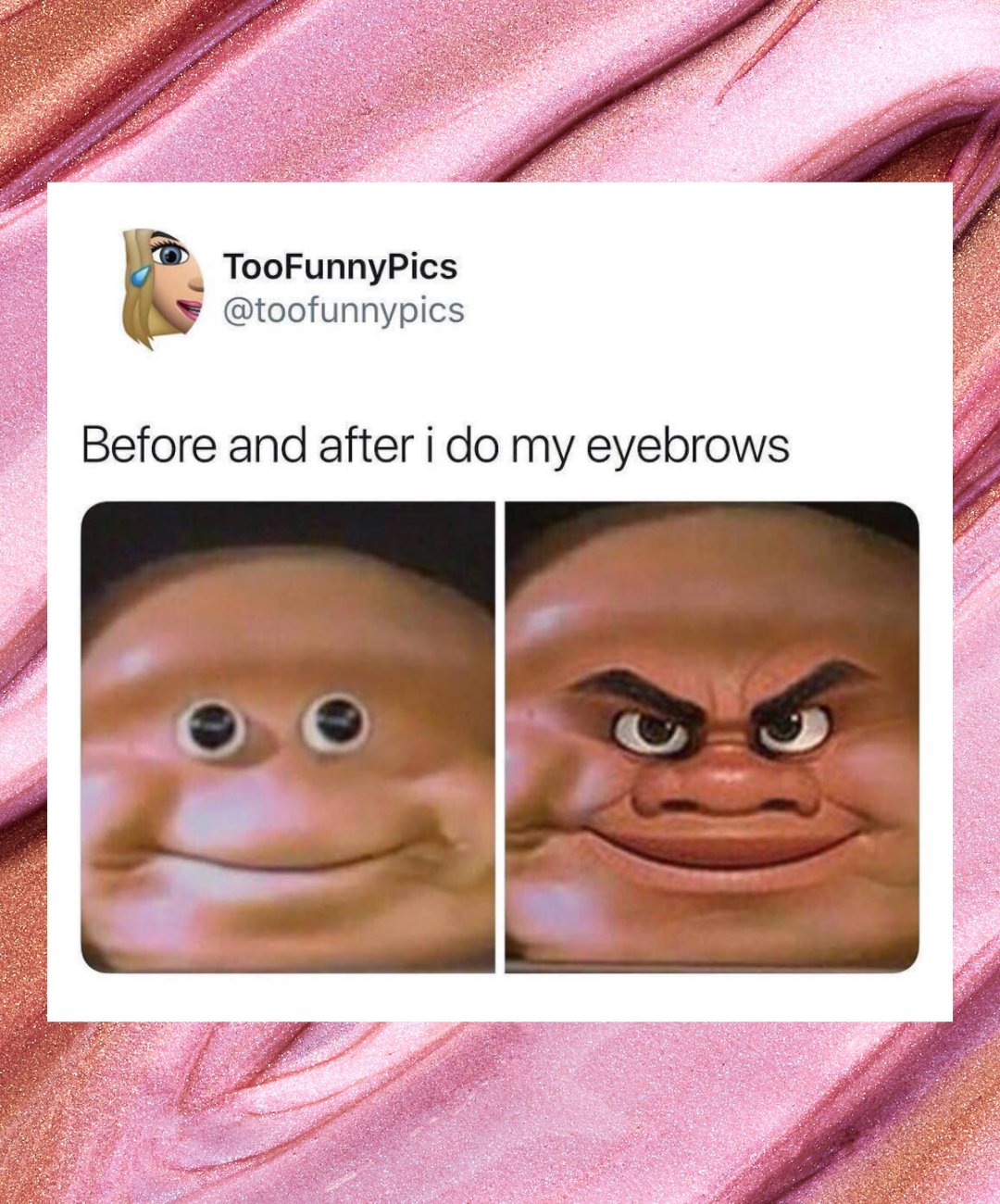 No Eyebrows Meme