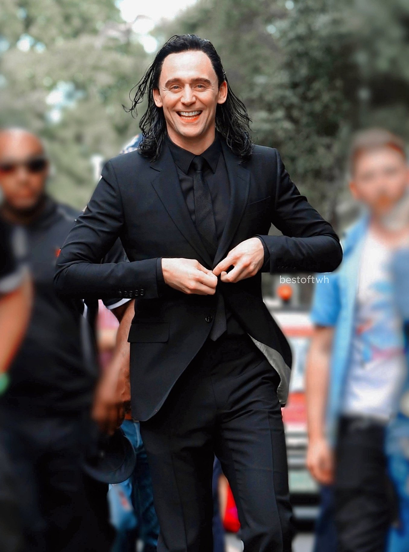 Loki Tom Hiddleston Smile