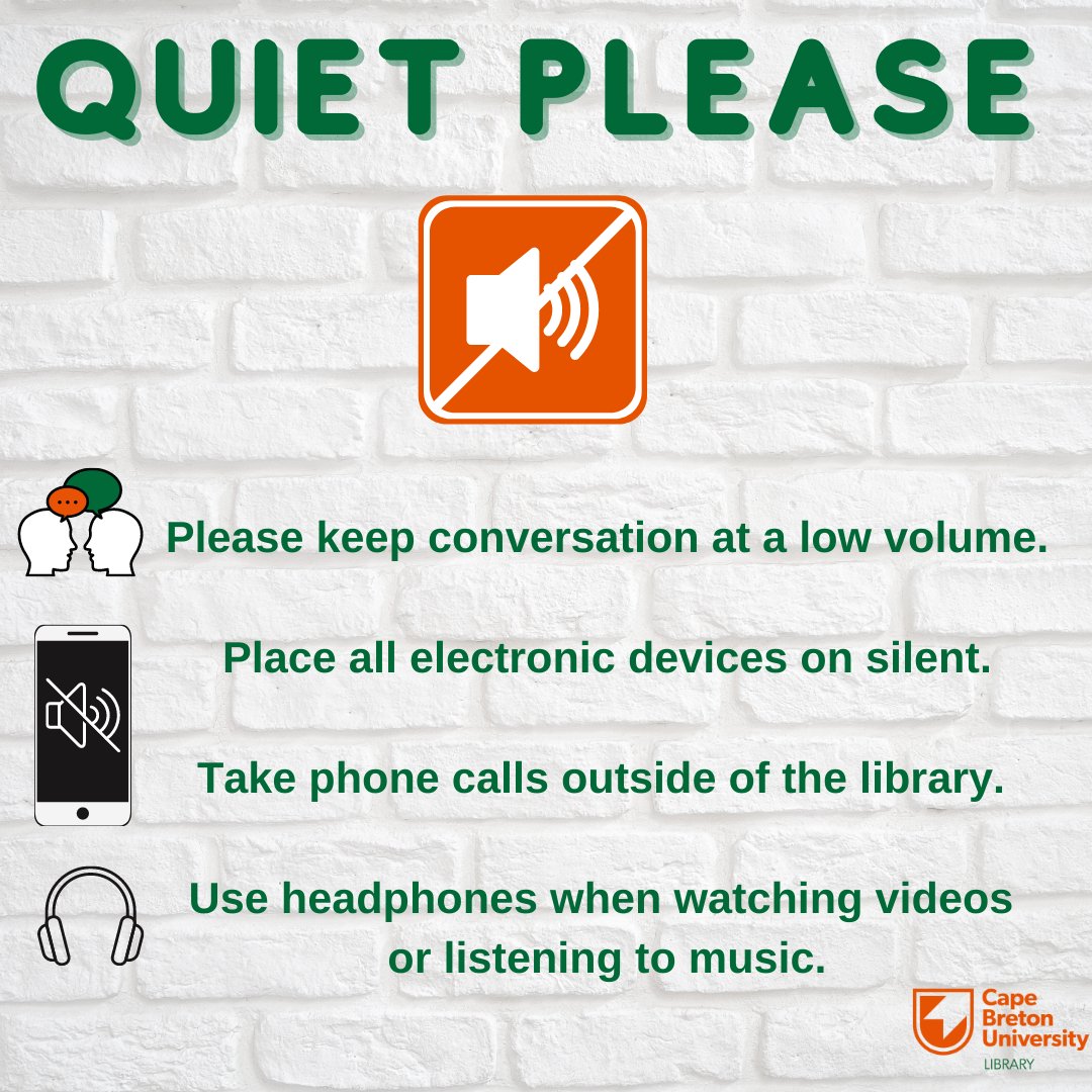 Quiet Please Sign Library