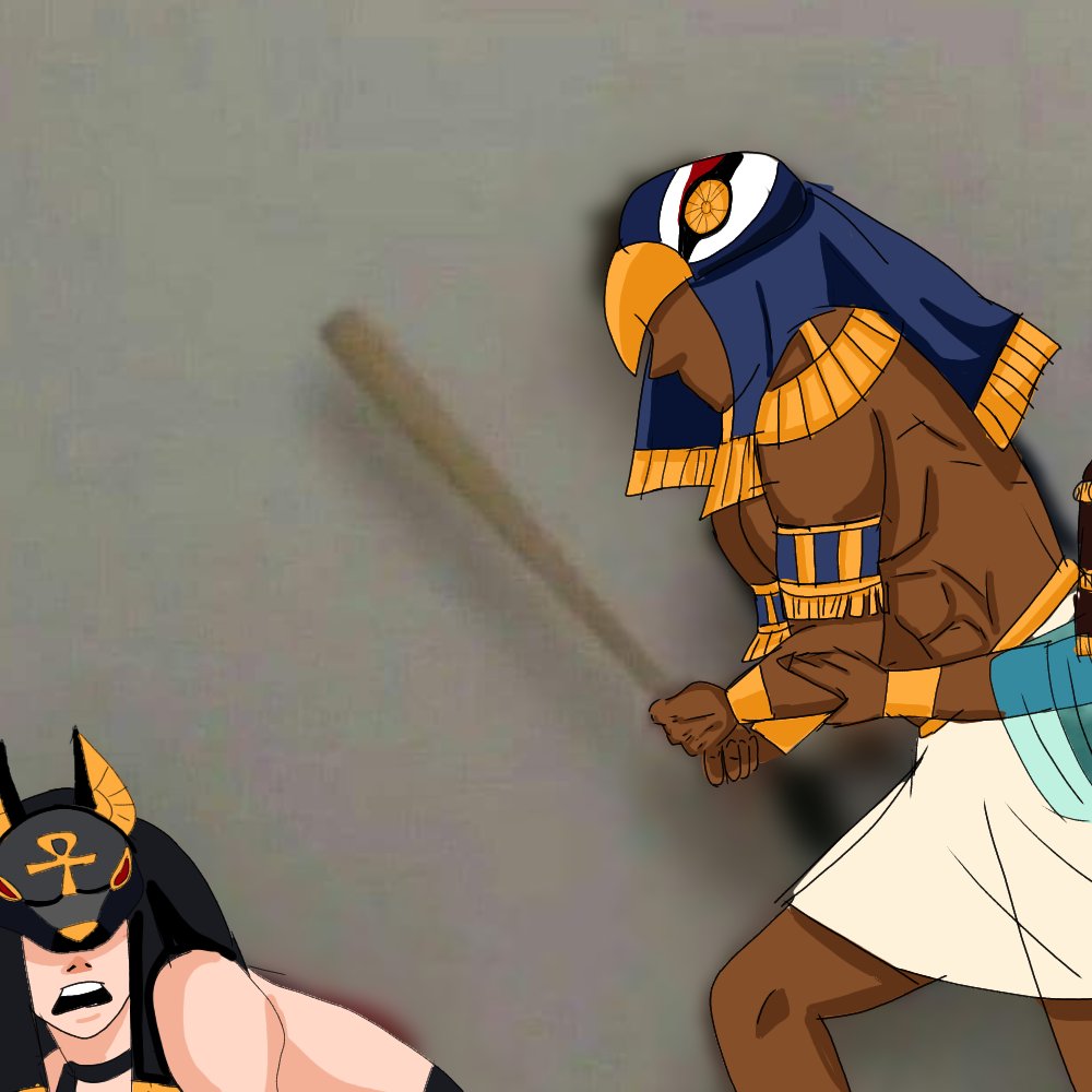 Anubis Vs Horus