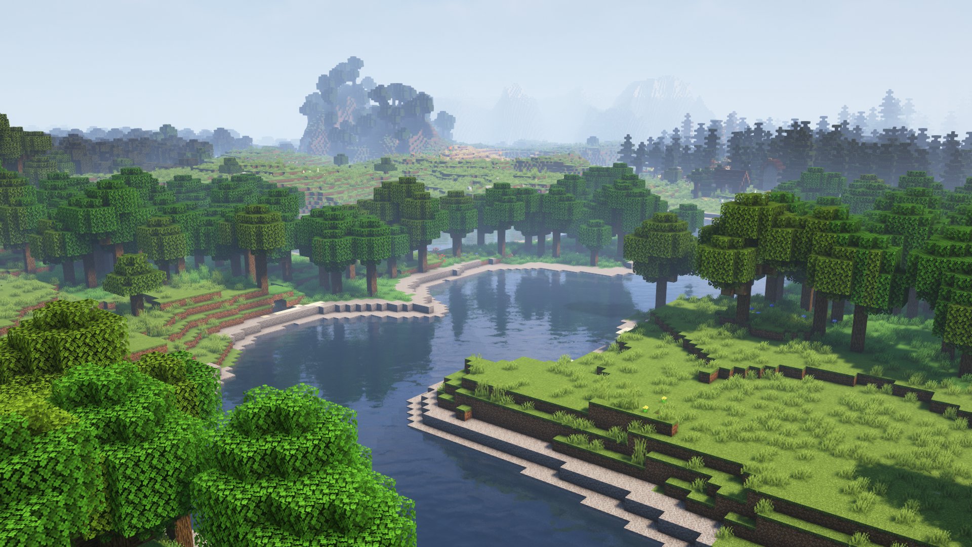 Minecraft Overworld Wallpaper Hd Minecraft Gets Fresh Shaders With The