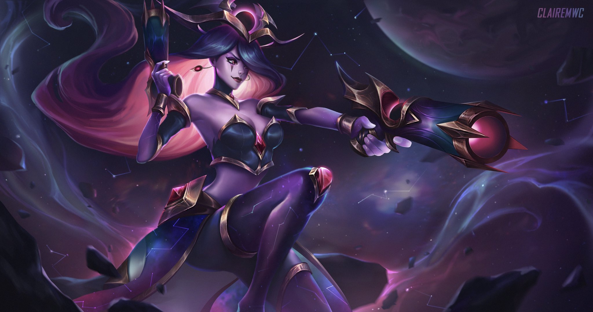 Pentakill Sona Splash Art