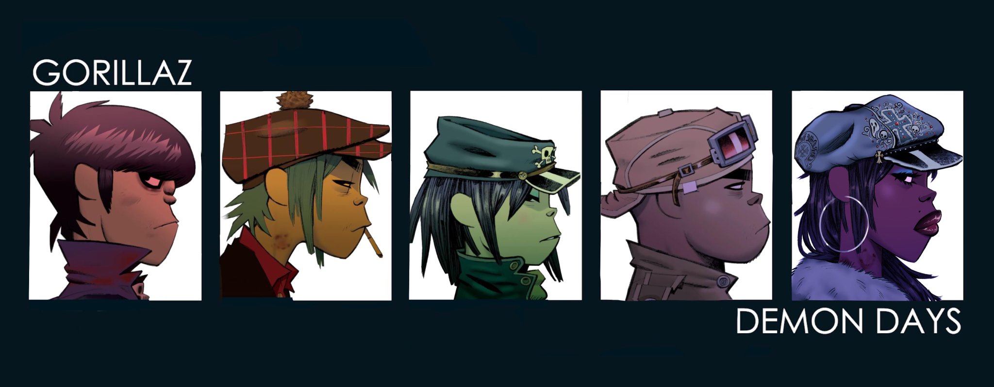 Gorillaz Demon Days Wallpaper