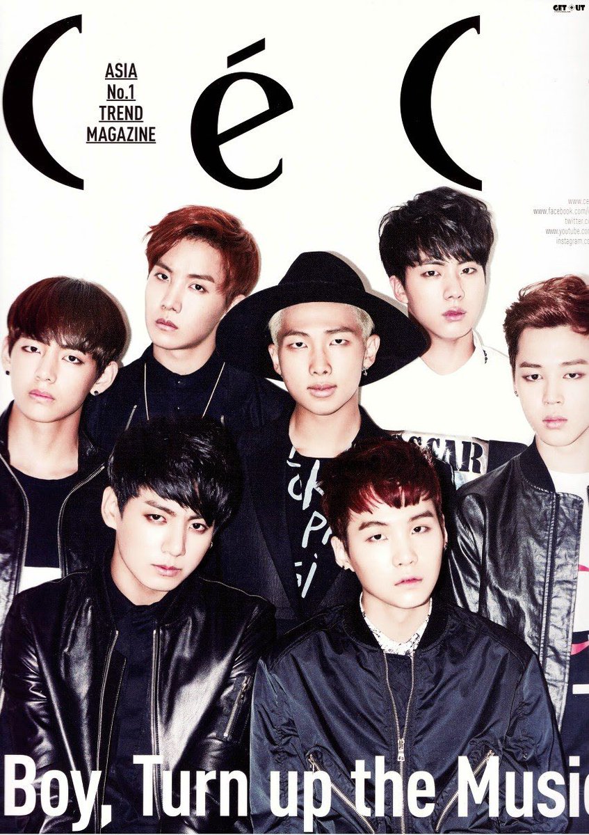 BTS FANCAFE on Twitter: "BTS x Ceci Magazine [2014]: a thread…