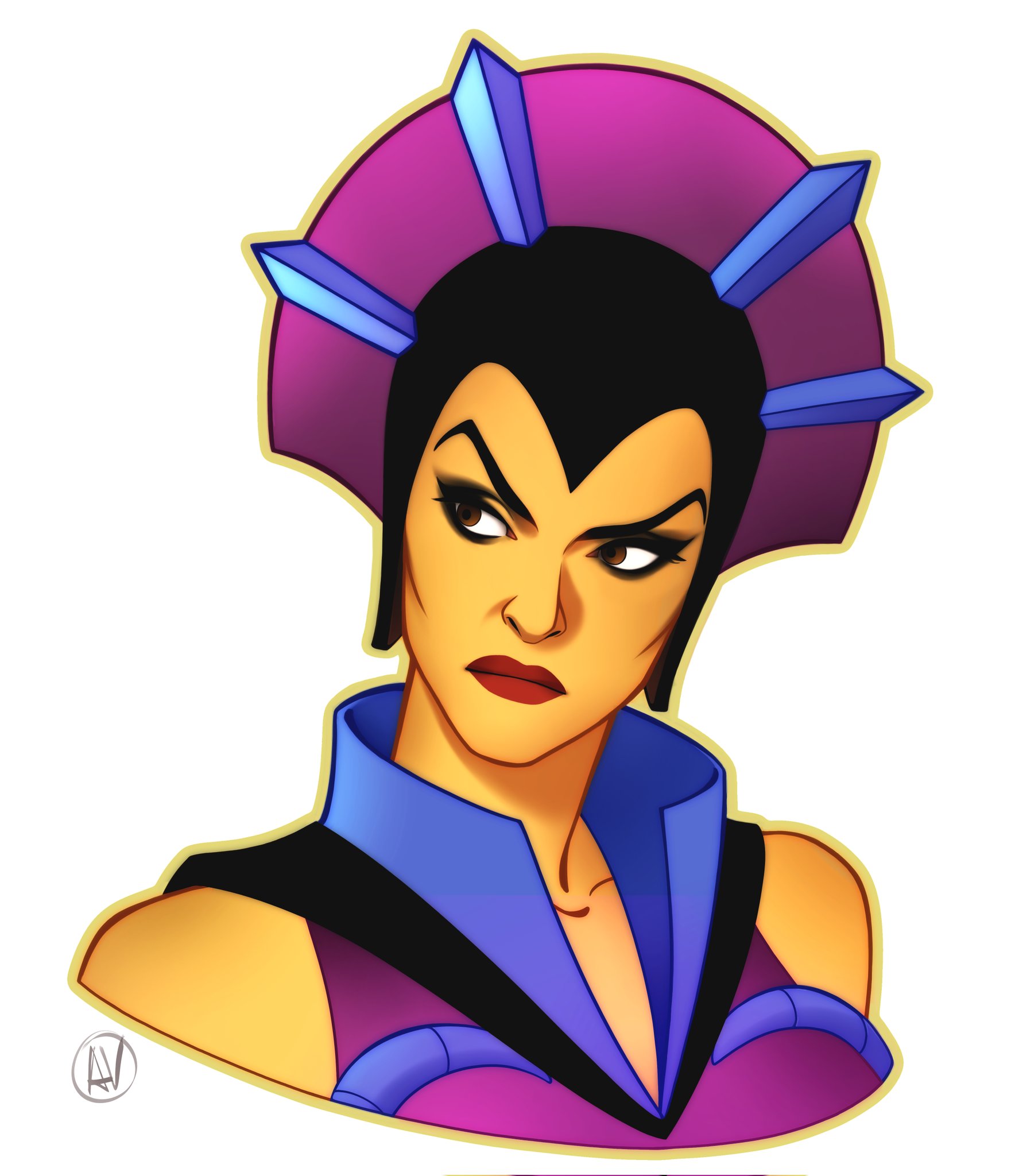 Evil Cartoon Characters Female